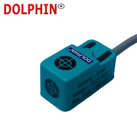 18x18x36 Inductive Proximty Sensor Dolphin Make Sn 8mm Pnp Npn No Nc 5 40vdc 50 80 Degree C