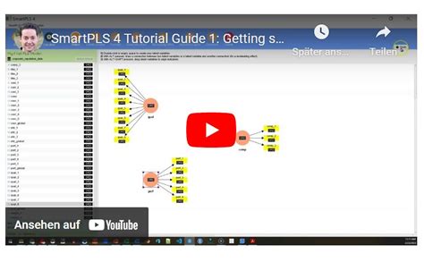 Smartpls On Linkedin Smartpls Video Plssem Pls Software Sem Model