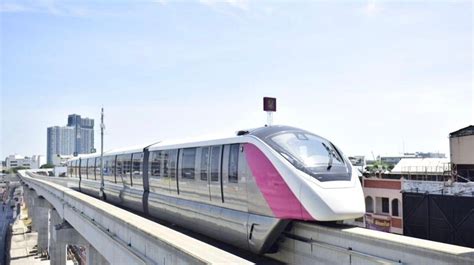 รฟม แจ้งเลื่อนเปิดสายสีชมพูปีหน้า รอผ่านมาตรฐานความปลอดภัย