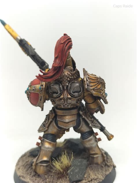 One More Custode Done Worked With Some More Drybrushing This Time R Adeptuscustodes