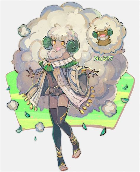 Whimsicott Pokemon Drawn By Kantarou8kan Danbooru