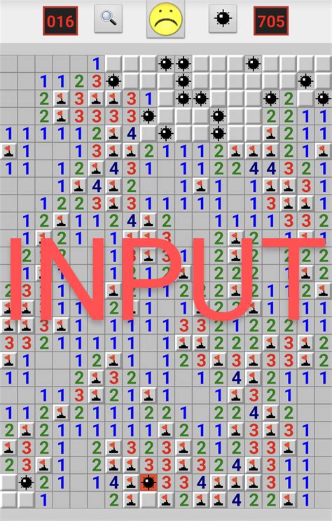 Behold My Minesweeper Engine Simply Input A Game Of Minesweeper You