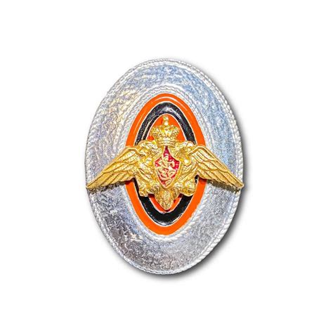 Кокарда Пограничных Войск ( ПВ ) Для Рядового Состава Серебристая ...