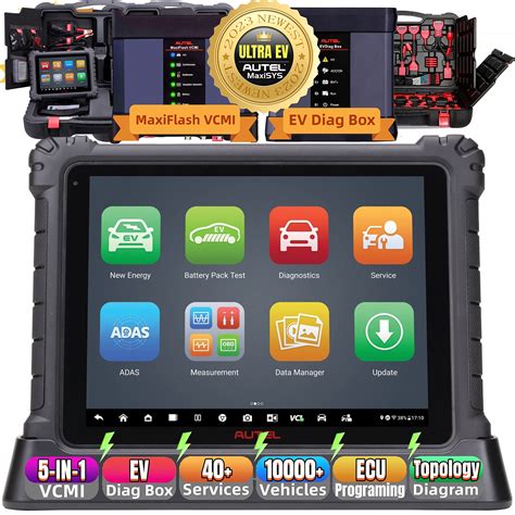buy autel maxisys ultra ev 2023 newest full system diagnostic bi directional scanner ecu coding