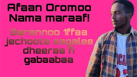 Afaan Oromoojechoota Sagalee Dheeraa Fi Gabaabaa Qubee Afaan Oromoo Youtube