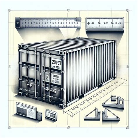 20ft Shipping Container Specs Dimensions In Feet Meters Sea Can Fox