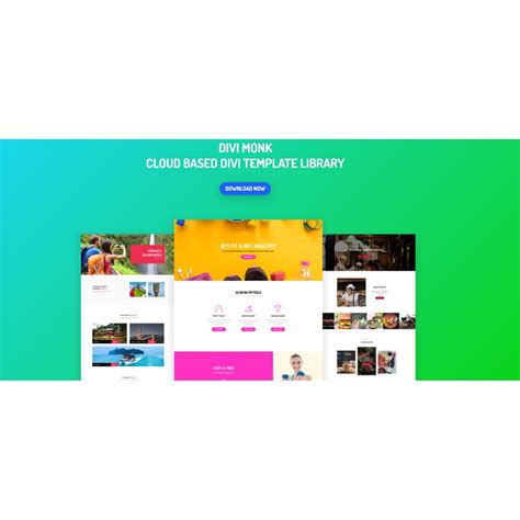 jual divi monk cloud based divi template library original lisensi