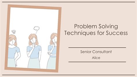 Problem Solving Ppt Summary At