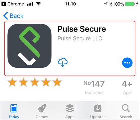 Pulse Secure On The App Store Pulse Connect Secure Pulse Secure