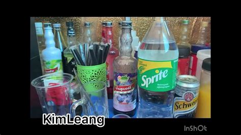 របៀបឆុង ប្លូប័រី សូដា អោយមានរស់ជាតិឆ្ងាញ់ សំរាប់កែវលេខ22 Youtube