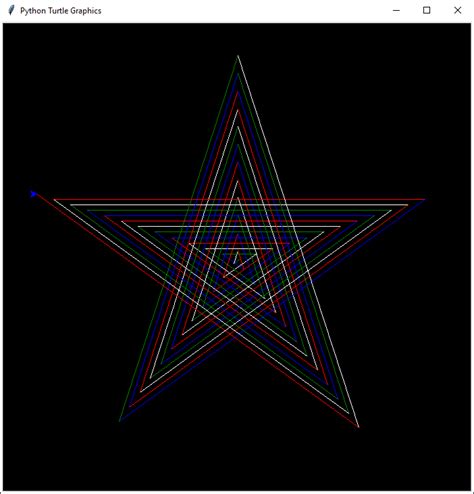 How To Draw Star In Python
