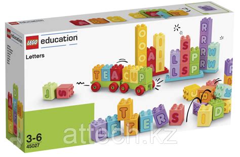 Английский алфавит продажа цена в Астане Конструкторы от Attech комплексное оснащение