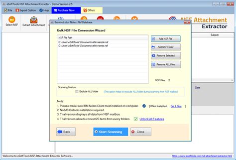 How To Extract Attachments And Email Address From Nsf Files