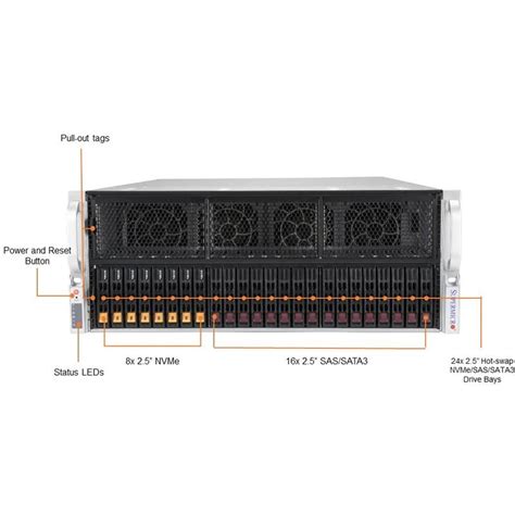 Supermicro Sys 420gp Tnr Gpu 4u Barebone Dual Intel Xeon Scalable Processor Up To 8tb Dram Sata3