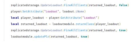 How Would I Fix This Loadout Issue Scripting Support Developer