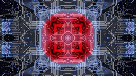 마이크로칩 회로 기하학적 패턴 Pixabay의 무료 이미지