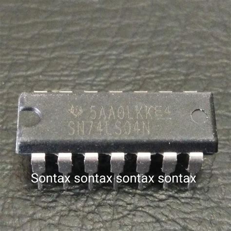 Read Description Ic 7404 Sn74ls04n Sn74ls04 Sn 74ls04 Ttl Shopee