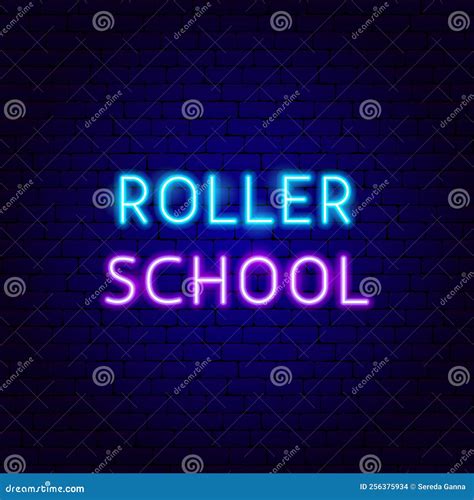 School Neon Icon Simple Thin Line Outline Vector Of School Icons For Ui And Ux Website Or