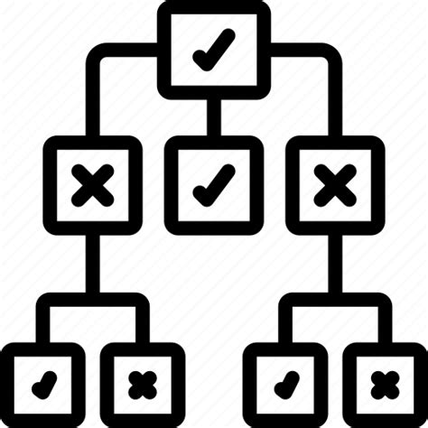 Analysis Analytics Data Decision Tree Icon Download On Iconfinder