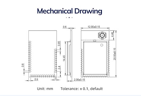 Minewsemi Nrf Ms Sfb Ipex Transmitter Receiver Iot Uart Low Cost Ble Bluetooth Slave