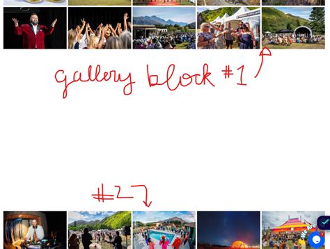 Reduce Space Between Gallery Blocks For Certain Screen Size Customize With Code Squarespace