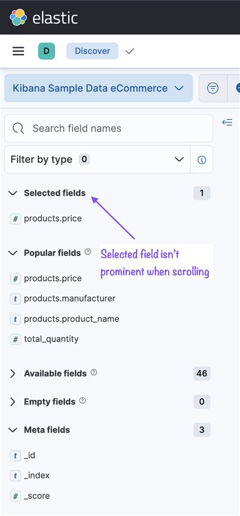 Unifiedfieldlist Ux Enhancement Make Selected Fields More Discoverable And Usable When