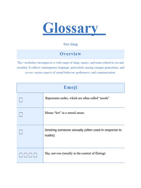 Sex Slang Pdf Masturbation Sexual Intercourse