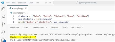 How To Find The Number Of Elements In A Python Array