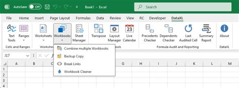 Dataxl Add In Productivity Suite For Excel Excel Bootcamp