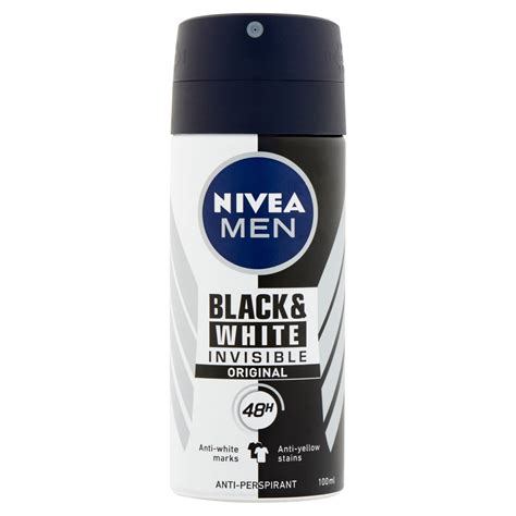 Nivea Men Deo Spray Black And White Invisible Power Pocket Size 100 Ml