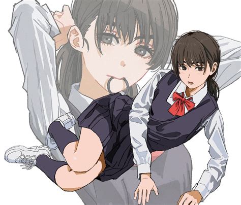 Mitaka Asa Chainsaw Man Drawn By Shiren Ourboy Danbooru