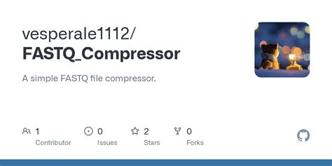 Github Vesperale1112fastqcompressor A Simple Fastq File Compressor