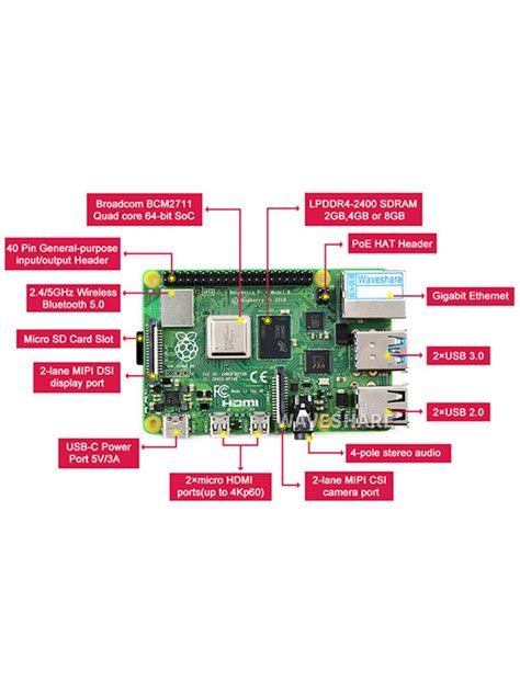 New Version Raspberry Pi 4 Model B Raspberry Pi 4 Generation B Type 2gb