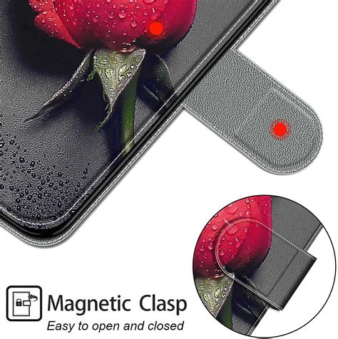 Coque Xiaomi Redmi Note 11 4g Note 11s 4g Cuir à Rabat Folio Motif