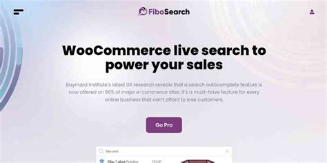 FiboSearch AJAX Search For WooCommerce Pro PluginsForWP
