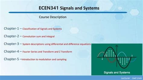 Signals And Systems Ppt Pptx