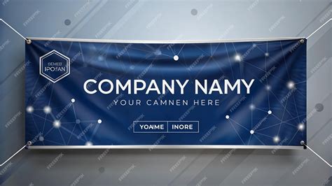 현대적인 프로페셔널 배너 템플릿 디자인 프리미엄 Ai 생성 이미지