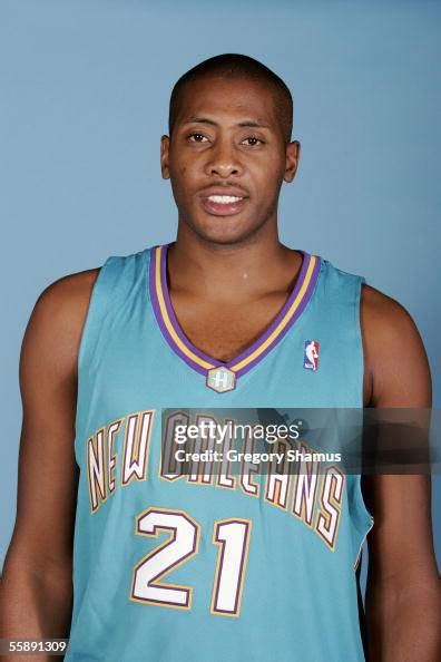 Jamaal Magloire Of The New Orleans Oklahoma City Hornets Poses For A