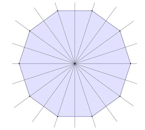 Draw The Lines Of Symmetry For The Following Regular Polygon Regular Decagon