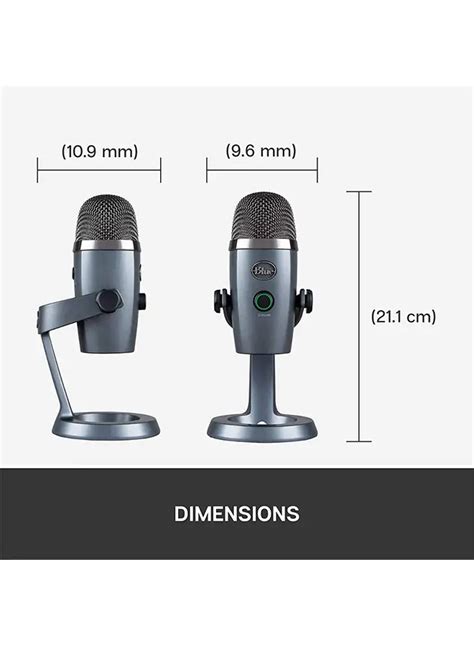 Logitech Yeti Nano Microphone Buytronics Dubai Uae