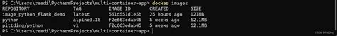 新手入门教程：windows系统利用 Docker创建python Flask镜像并运行网站应用windows Docker 构建flask