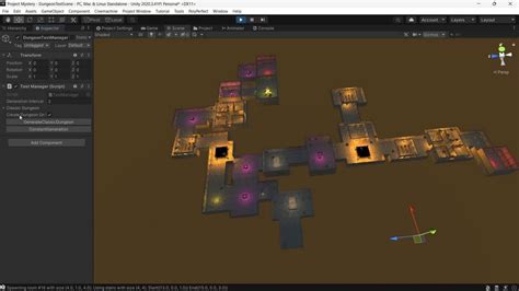 Implemented Dungeon Generation Into My Game Last Month Heres A Small Preview Of It Full Video