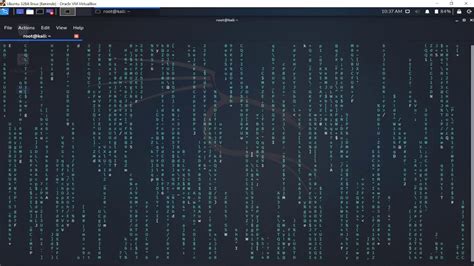 How To Install And Use Cmatrix In Kali Linux Youtube