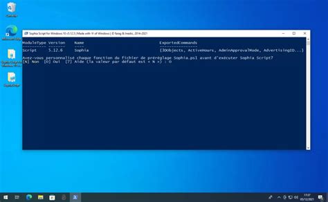 Successeur De Win10 Initial Setup Script Sophia Script Comment L
