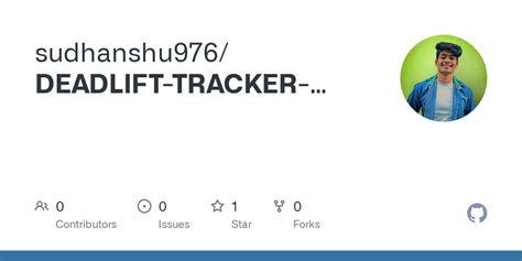 github sudhanshu976 deadlift tracker fitness app opencv