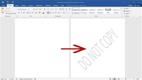 How To Watermark One Page Only In Word YouTube