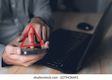 Caution Warning Sign Computer Images Stock Photos Vectors Shutterstock