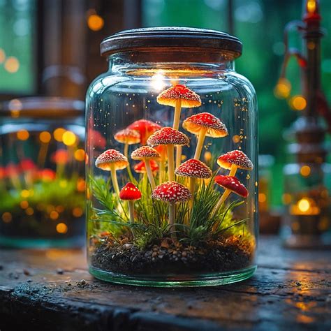 Ai产生的 蘑菇 瓶子 Pixabay上的免费图片 Pixabay