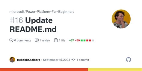 Update README Md By RebekkaAalbers Pull Request 16 Microsoft Power