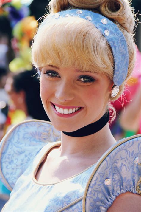 Real Life Cinderella At Disneyland